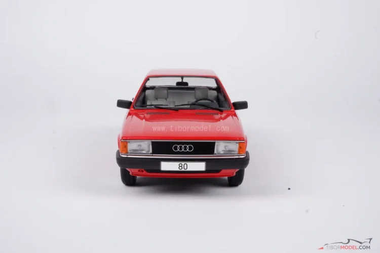 Model car Audi 80 red, 1:18 MCG | Tibormodel.com