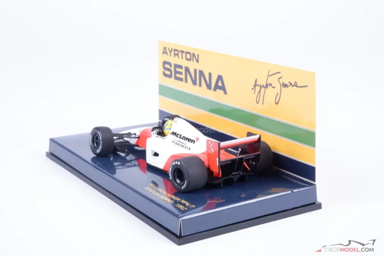 Model car McLaren MP4/7 Senna 1992 Minichamps | Tibormodel.com