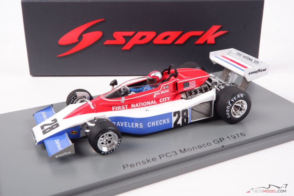 Model car Penske PC3 John Watson 1976, 1:43 Spark | Tibormodel.com