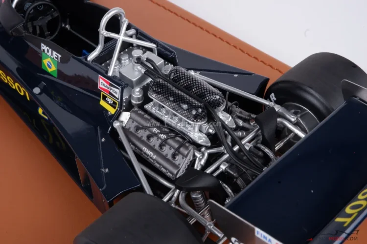 Model car Ensign 1978 Nelson Piquet, Tecnomodel | Tibormodel.com