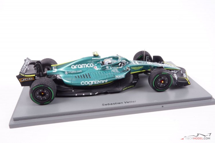 Model car Aston Martin AMR22 Vettel 2022, 1:43 Spark | Tibormodel.com