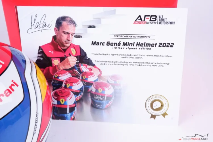Helma Marc Gene 2022 Ferrari, 1:2 Bell | Tibormodel.com