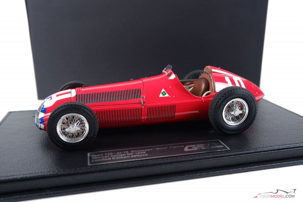 Model car Alfa Romeo 158 Farina 1950, 1:18 GP Replicas | Tibormodel.com