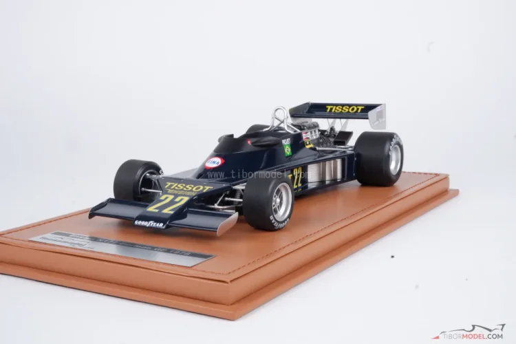 Model car Ensign 1978 Nelson Piquet, Tecnomodel | Tibormodel.com