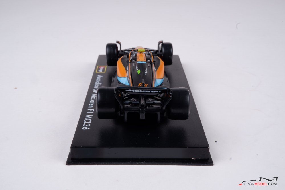 Model McLaren MCL36 Norris 2022, 1:43 Bburago | Tibormodel.com