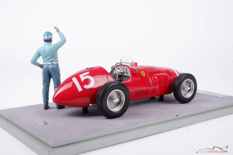 Model car Ferrari 500 F2 Ascari 1952, 1:18 Tecnomodel | Tibormodel.com