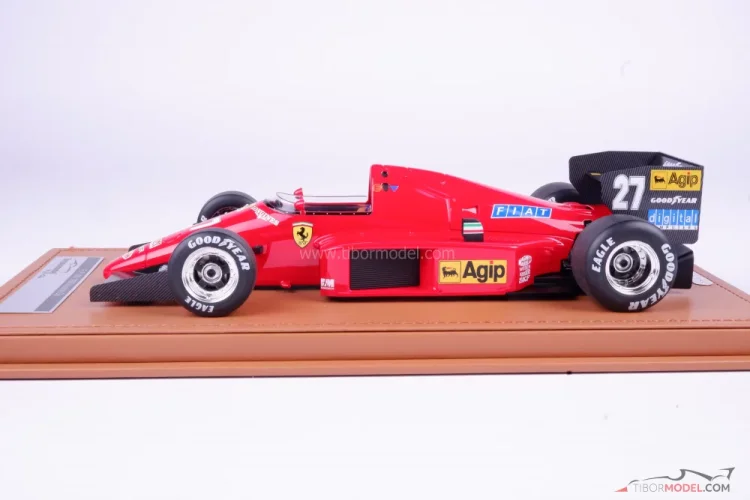Model car Ferrari F1/86 Alboreto 1986, Tecnomodel | Tibormodel.com