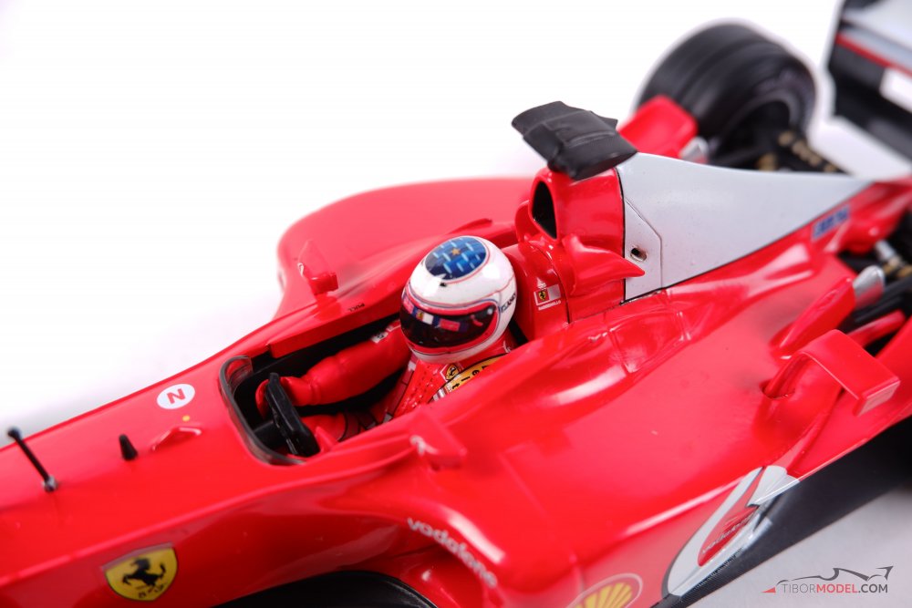 Model car Ferrari F2002, R. Barrichello, 1:18 Hot Wheels| Tibormodel.com