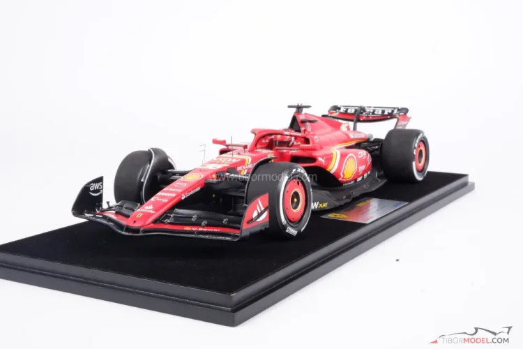 Model Ferrari SF-24 Leclerc 2024, 1:18 Looksmart | Tibormodel.com