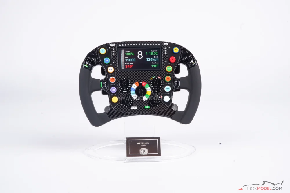 Model steering wheel Alpine A523, 1:2 HC Models | Tibormodel.com
