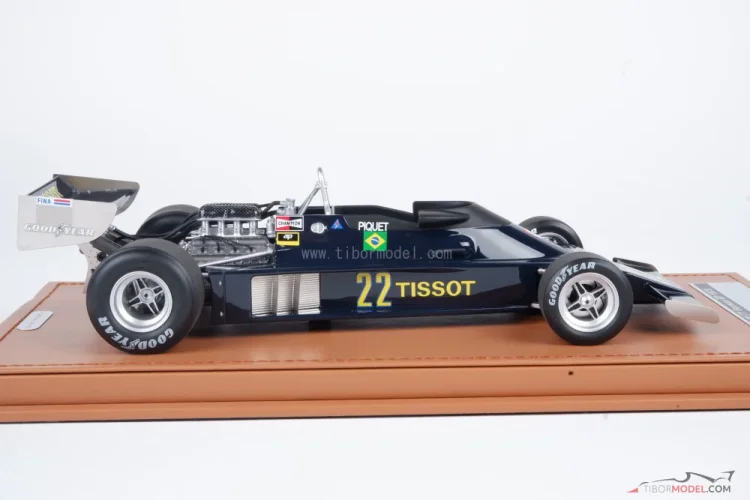 Model car Ensign 1978 Nelson Piquet, Tecnomodel | Tibormodel.com