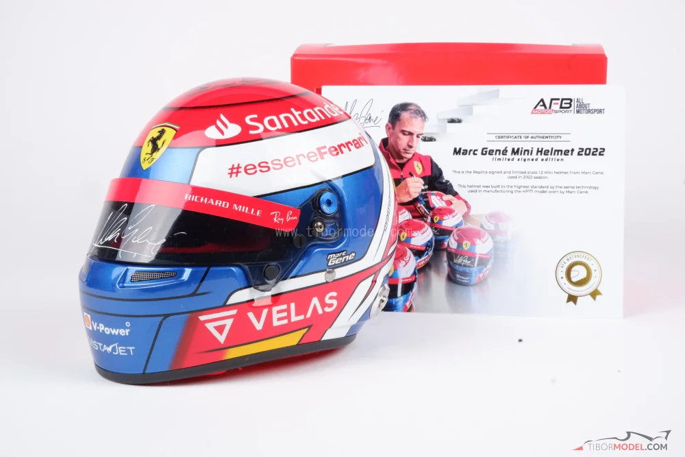 Helma Marc Gene 2022 Ferrari, 1:2 Bell | Tibormodel.com