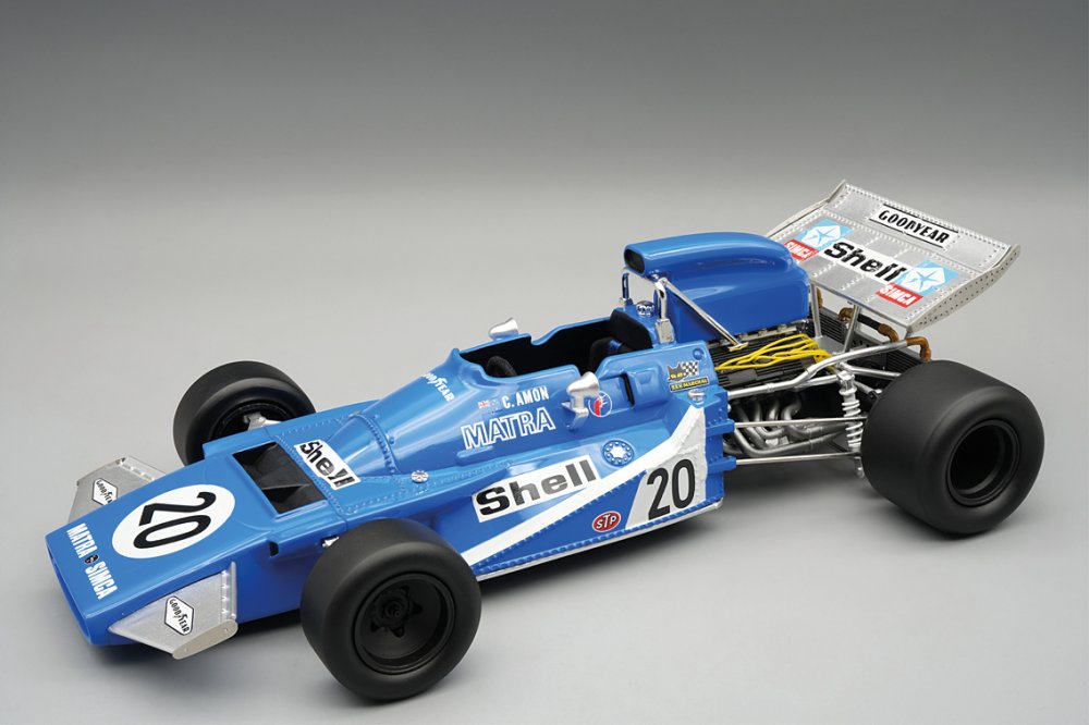 Modellautó Matra MS120B Amon, 1971 Tecnomodel | Tibormodel.com