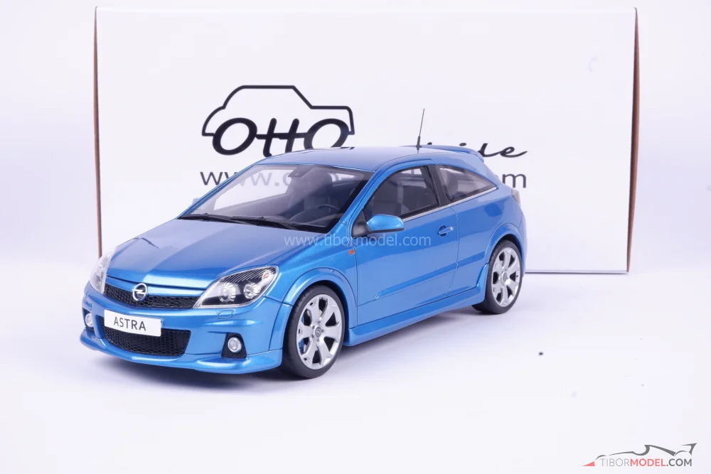 Model car Opel Astra H OPC blue, Ottomobile | Tibormodel.com