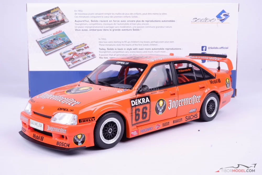 Model car Opel Omega DTM 1991, 1:18 Solido | Tibormodel.com