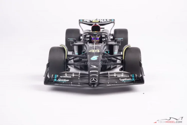 Model car Mercedes W14 Hamilton 2023, Minichamps | Tibormodel.com