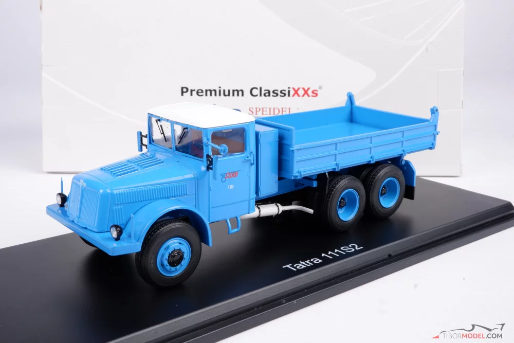 Model truck Tatra 111 S2 dumper, 1:43 scale | Tibormodel.com