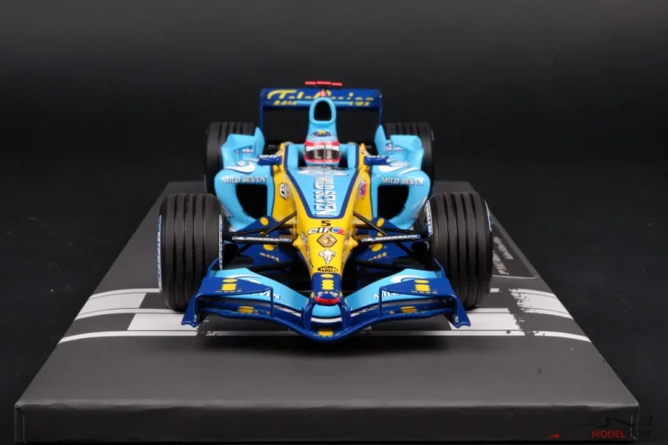 Model car Renault R25 Alonso, Brazilian, Minichamps | Tibormodel.com