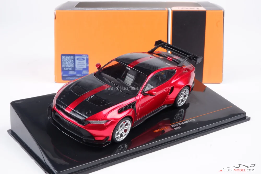 Model Ford Mustang GTD red, 1:43 Ixo | Tibormodel.com