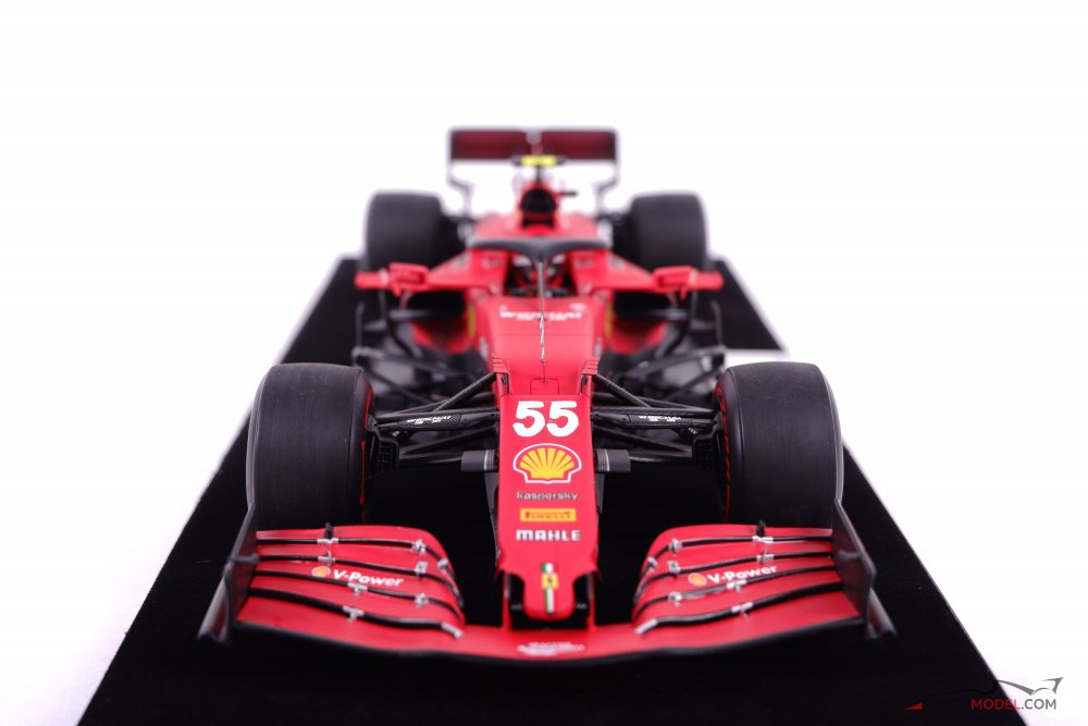 Model car Ferrari SF21 Sainz 2021, 1:18 Looksmart | Tibormodel.com
