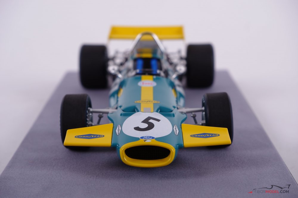 Model car Brabham BT33 1970 Monaco, 1:18 Tecnomodel - tibormodel.com