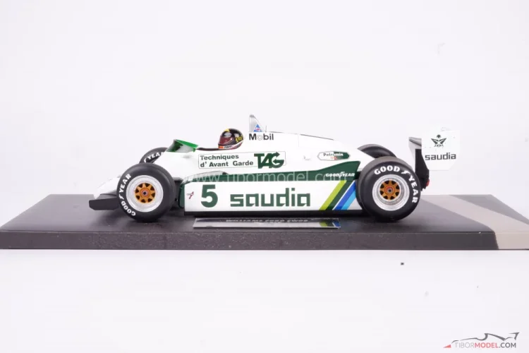Model car Williams FW08 Daly 1982, Minichamps | Tibormodel.com