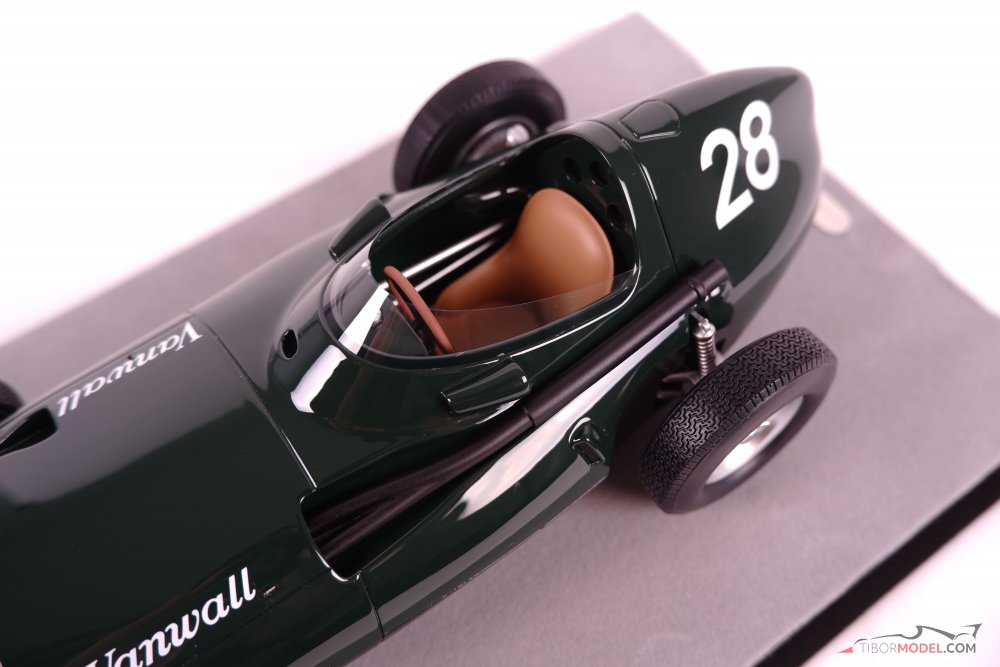 Model car Vanwall VW5 T. Brooks 1958, 1:18 Tecnomodel |Tibormodel.com