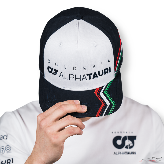 Cap AlphaTauri F1 team, flat brim Italian GP | Tibormodel.com