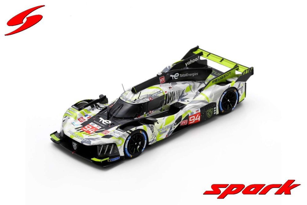 Model Peugeot 9X8, #94 LeMans 2024, 1:43 Spark | Tibormodel.com