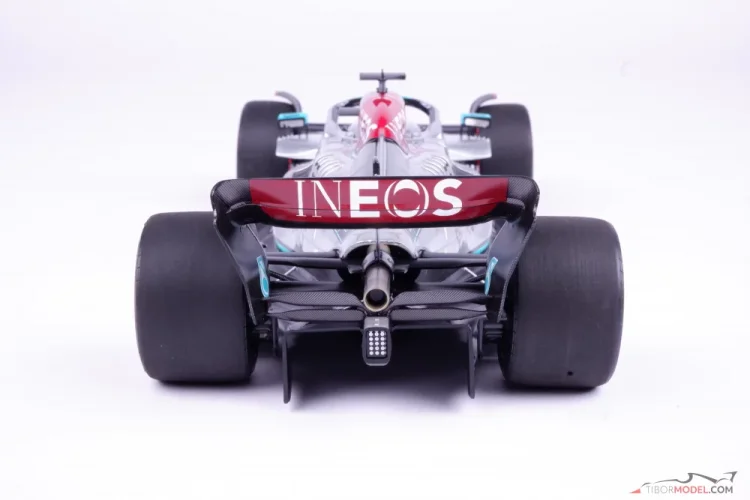 Model car Mercedes W13 Russell 2022 Spanish GP | Tibormodel.com