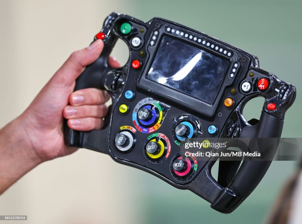 Model steering wheel Red Bull RB19, 2023, 1:2 Minichamps | Tibormodel.com