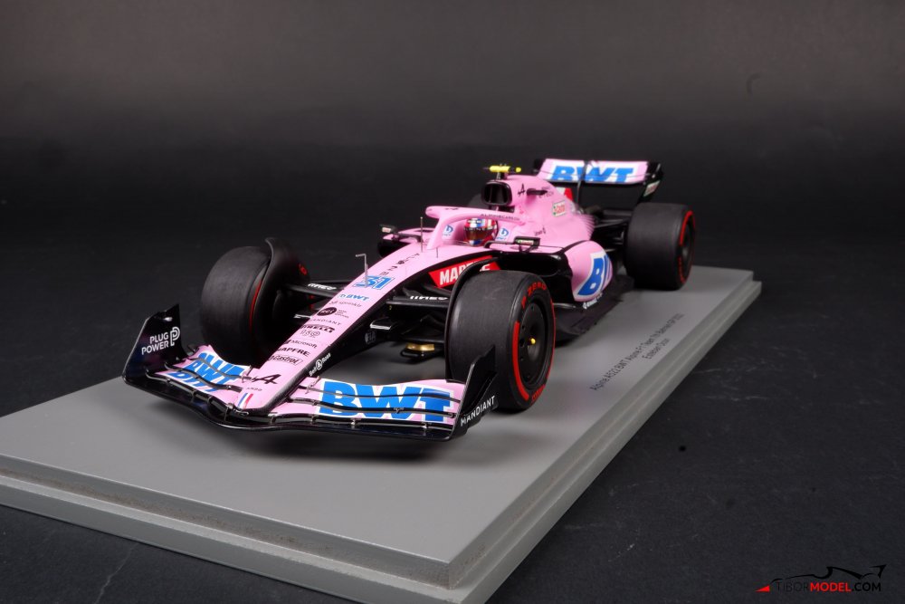 Model car Alpine A522 Esteban Ocon 2022, Spark | Tibormodel.com