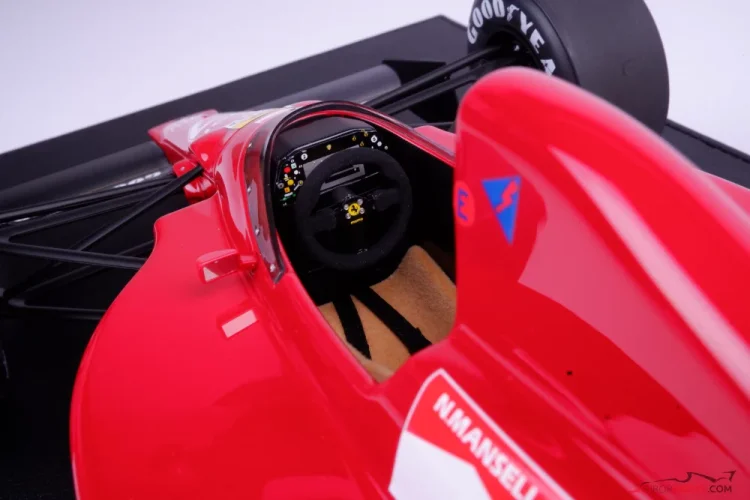 Model car Ferrari 640 Mansell 1989, 1:12 GP Replicas | Tibormodel.com