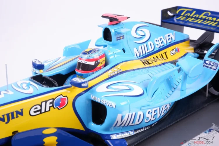 Model car Renault R25 Alonso, San Marino, Minichamps | Tibormodel.com