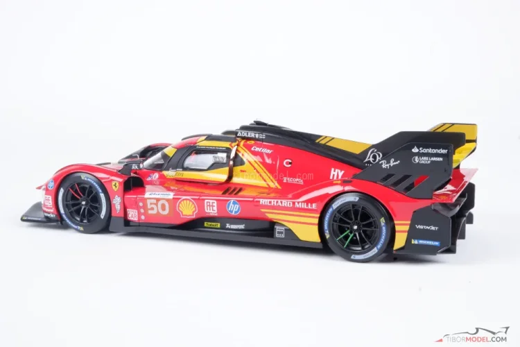 Model Ferrari 499P Winner LeMans 2024, 1:18 Bburago | Tibormodel.com