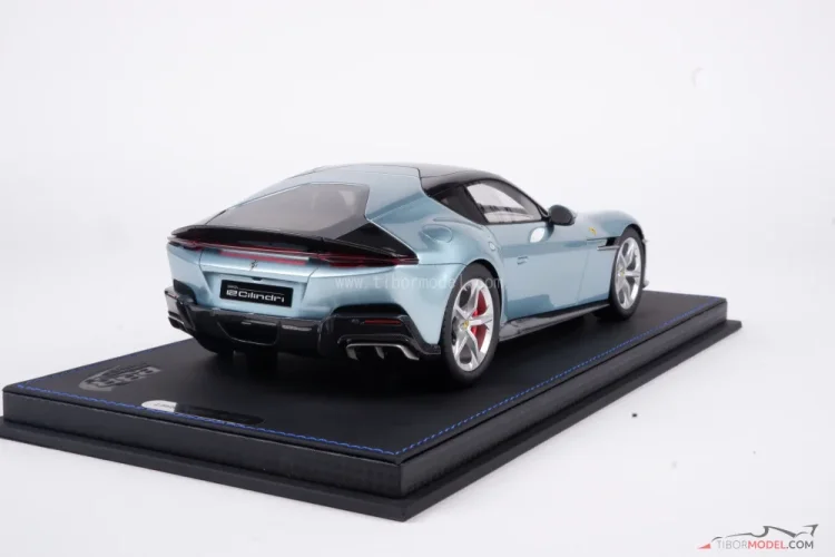 Model car Ferrari 12Cilindri Coupé celeste, 1:18 BBR | Tibormodel.com