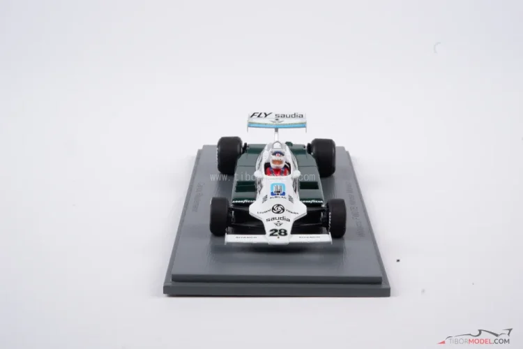 Model Williams FW07B, Reutemann, Monako, 1980 Spark | Tibormodel.com