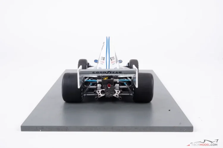 Model car Ligier JS5 Laffite 1976 Long Beach Spark | Tibormodel.com