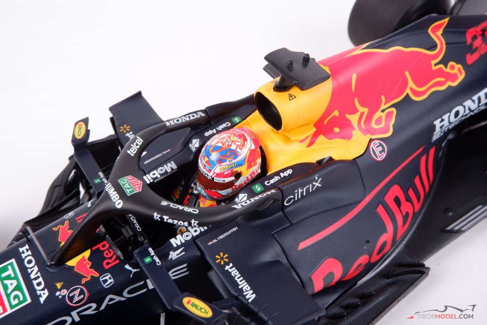 Model car Red Bull RB16b Verstappen 2021, 1:18 | Tibormodel.com
