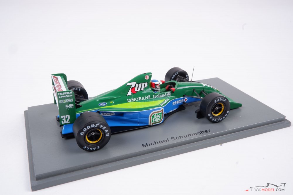 Model car Jordan 191 M. Schumacher 1991, 1:43 Spark | Tibormodel.com