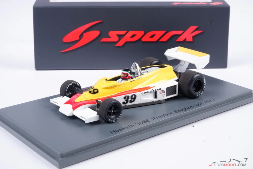 Model car Hesketh 308E Rebaque1977, 1:43 Spark | Tibormodel.com