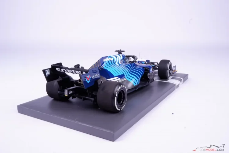 Model car Williams FW43B Russell 2021, Minichamps | Tibormodel.com