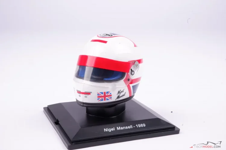 Helmet Nigel Mansell 1989 Ferrari, 1:5 Spark | Tibormodel.com