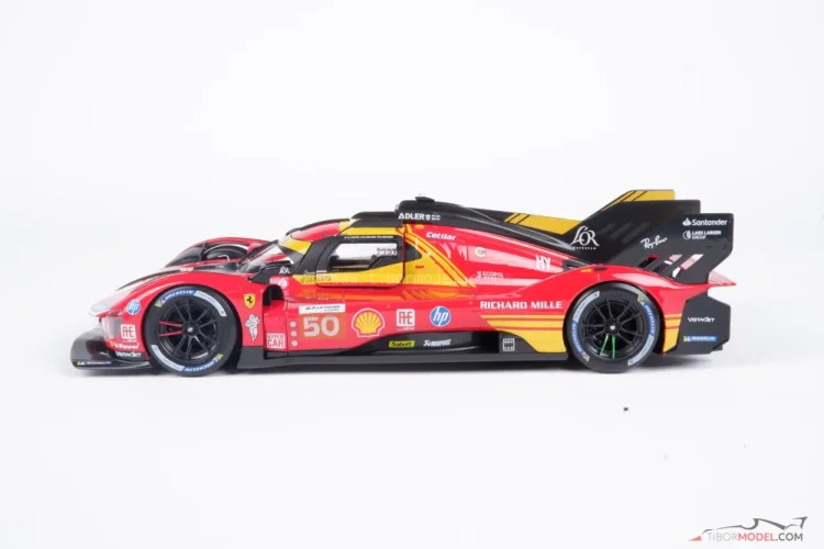 Model Ferrari 499P Winner LeMans 2024, 1:18 Bburago | Tibormodel.com