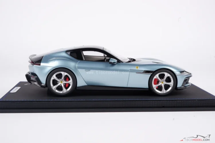 Model car Ferrari 12Cilindri Coupé celeste, 1:18 BBR | Tibormodel.com