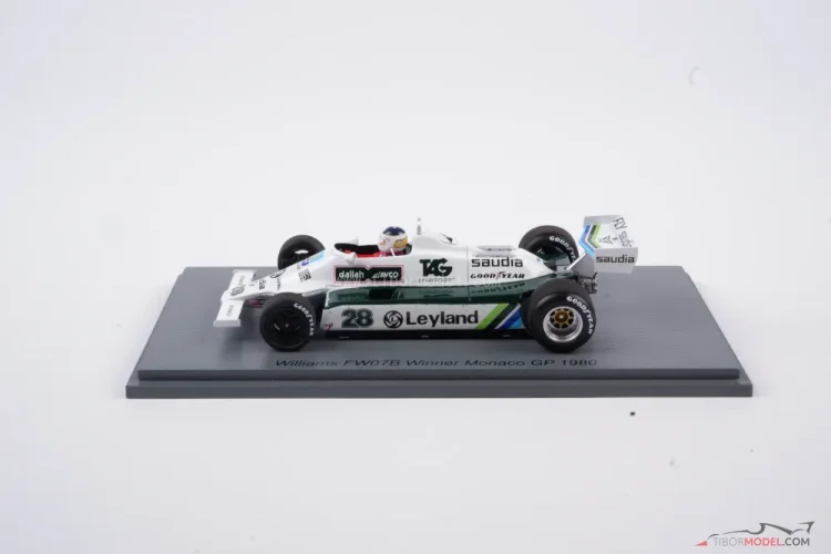 Model Williams FW07B, Reutemann, Monako, 1980 Spark | Tibormodel.com