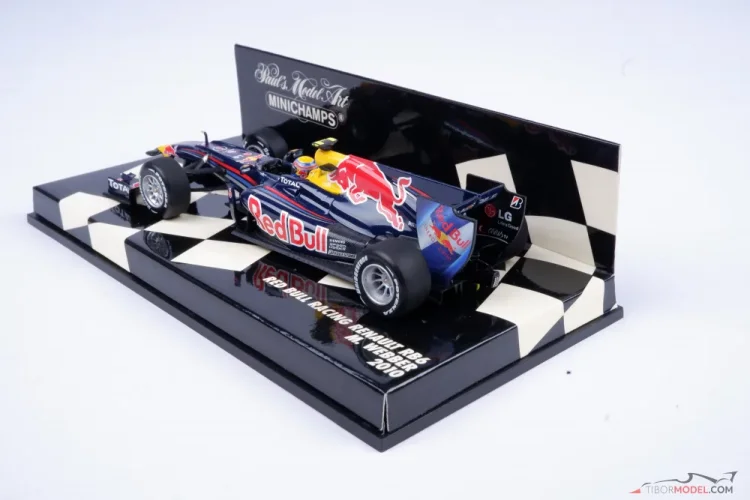 Model car Red Bull RB6 Webber 2010, 1:43 Minichamps | Tibormodel.com