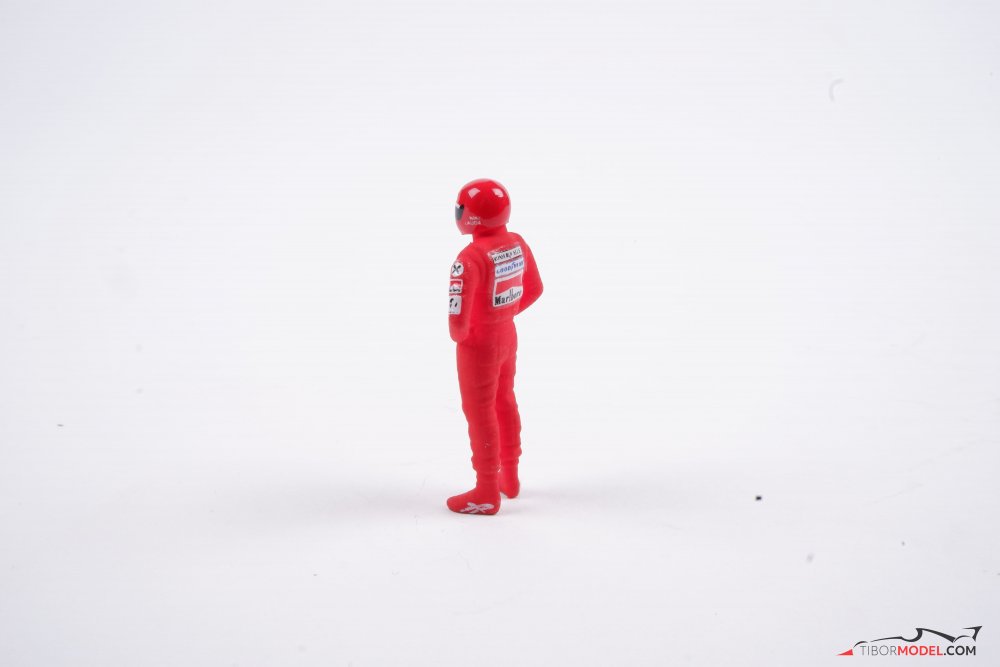Model figure Niki Lauda 1976 Ferrari, 1:43 Cartrix | Tibormodel.com