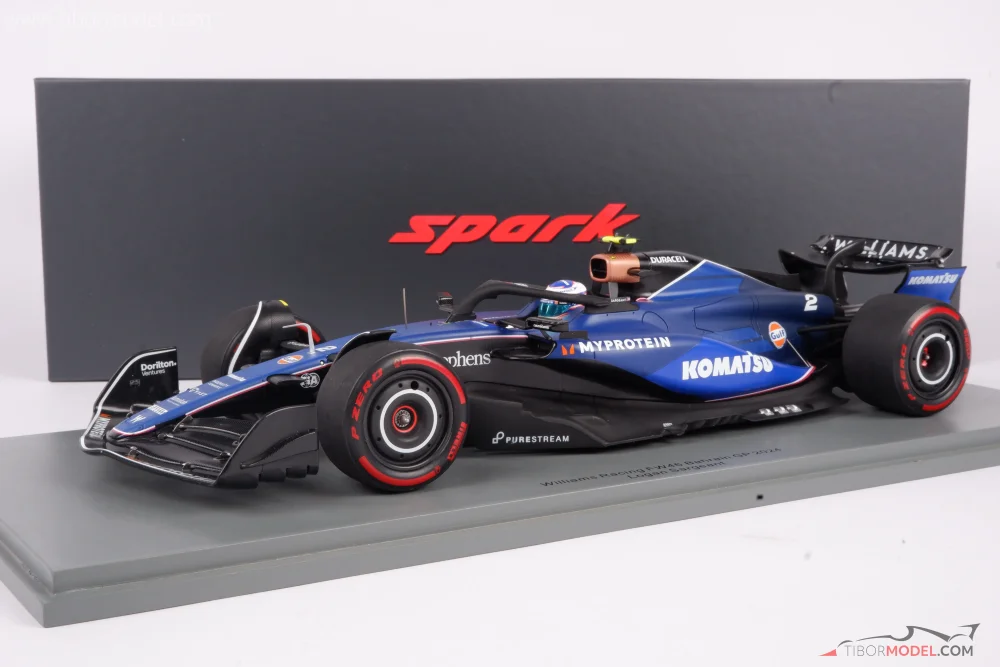 Model Williams FW46 Sargeant 2024, 1:18 Spark | Tibormodel.com