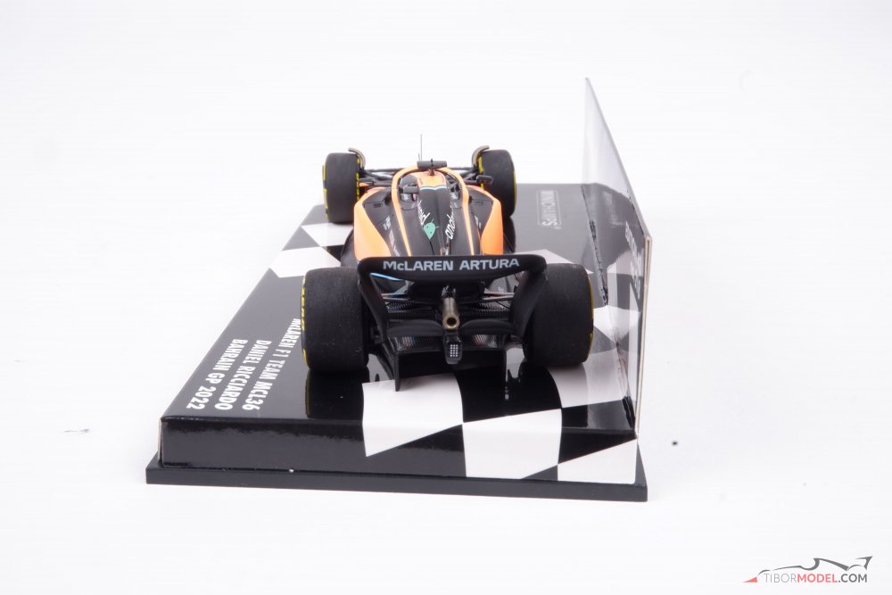 Model car McLaren MCL36 Ricciardo 2022, 1:43 Minichamps | Tibormodel.com